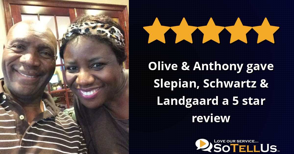 Olive & Anthony Brown left a 5-star review