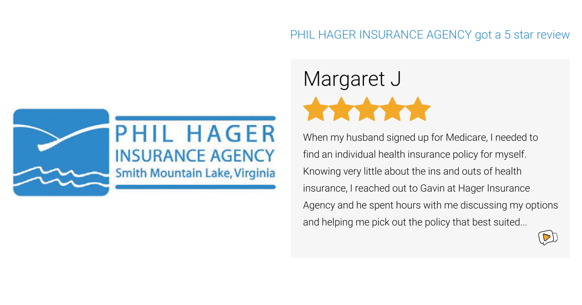Check out this review for PHIL HAGER INSURANCE AGENCY