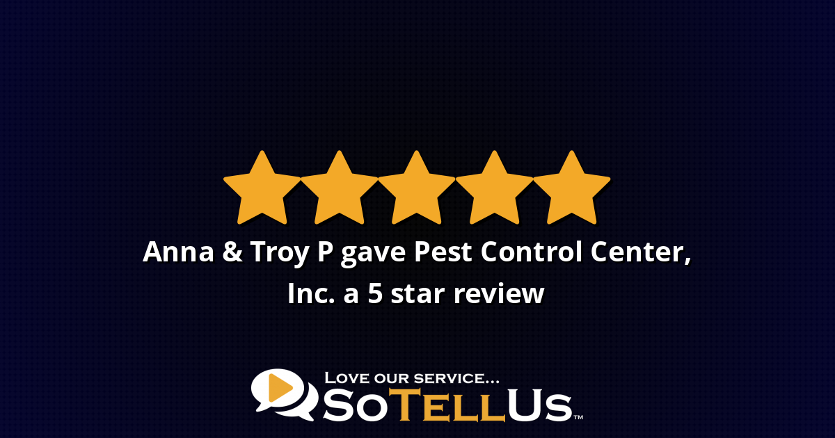 Anna & Troy Peterson left a 5-star review