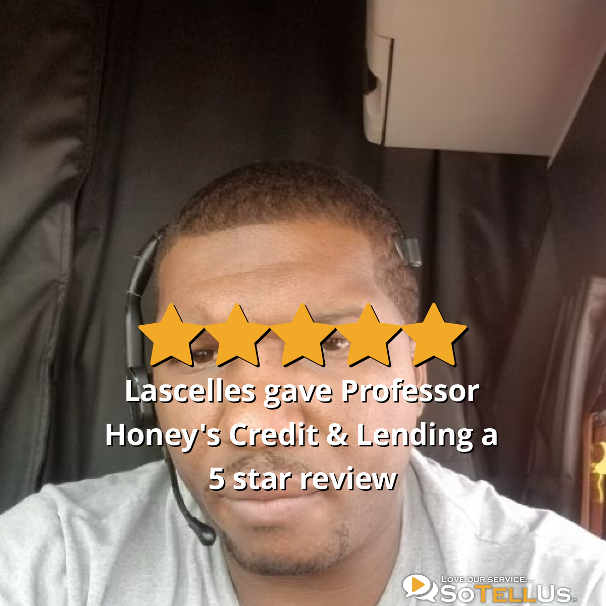 Lascelles R gave Professor Honey's Credit & Lending a 5 star review on ...