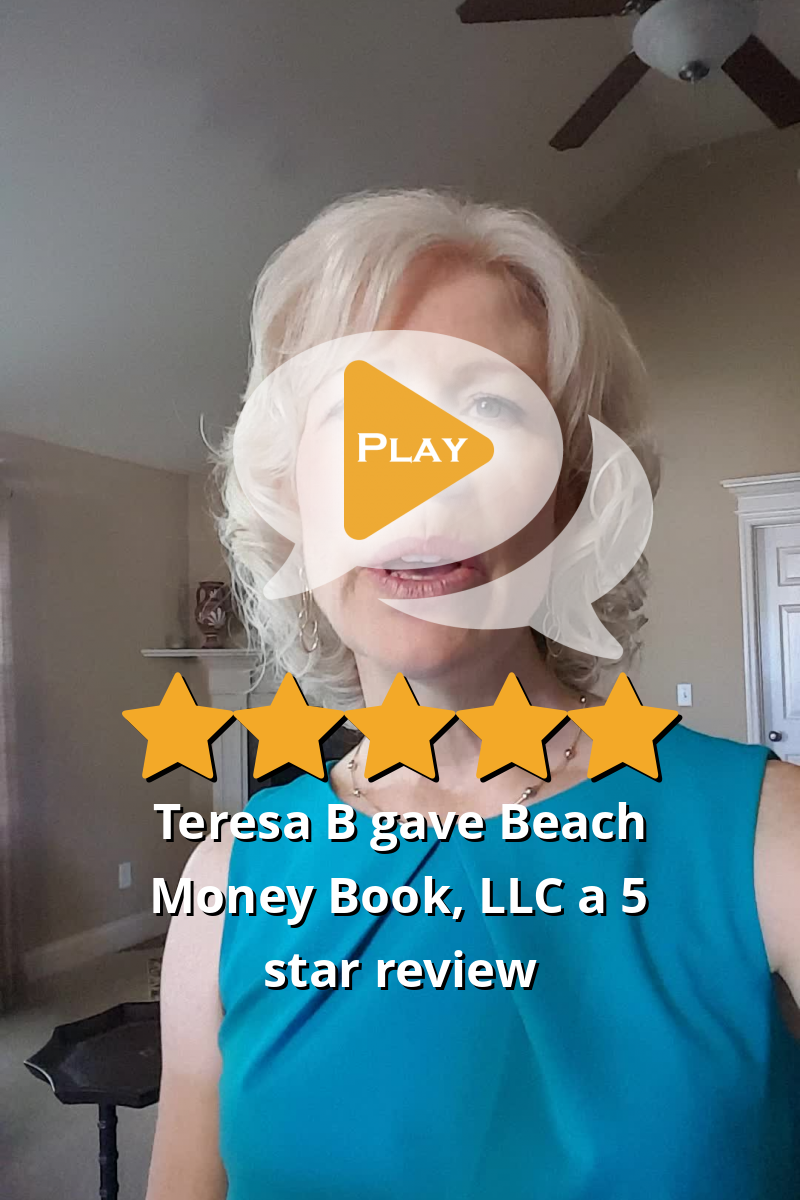 Teresa B gave Beach Money Book, LLC a 5 star review on SoTellUs