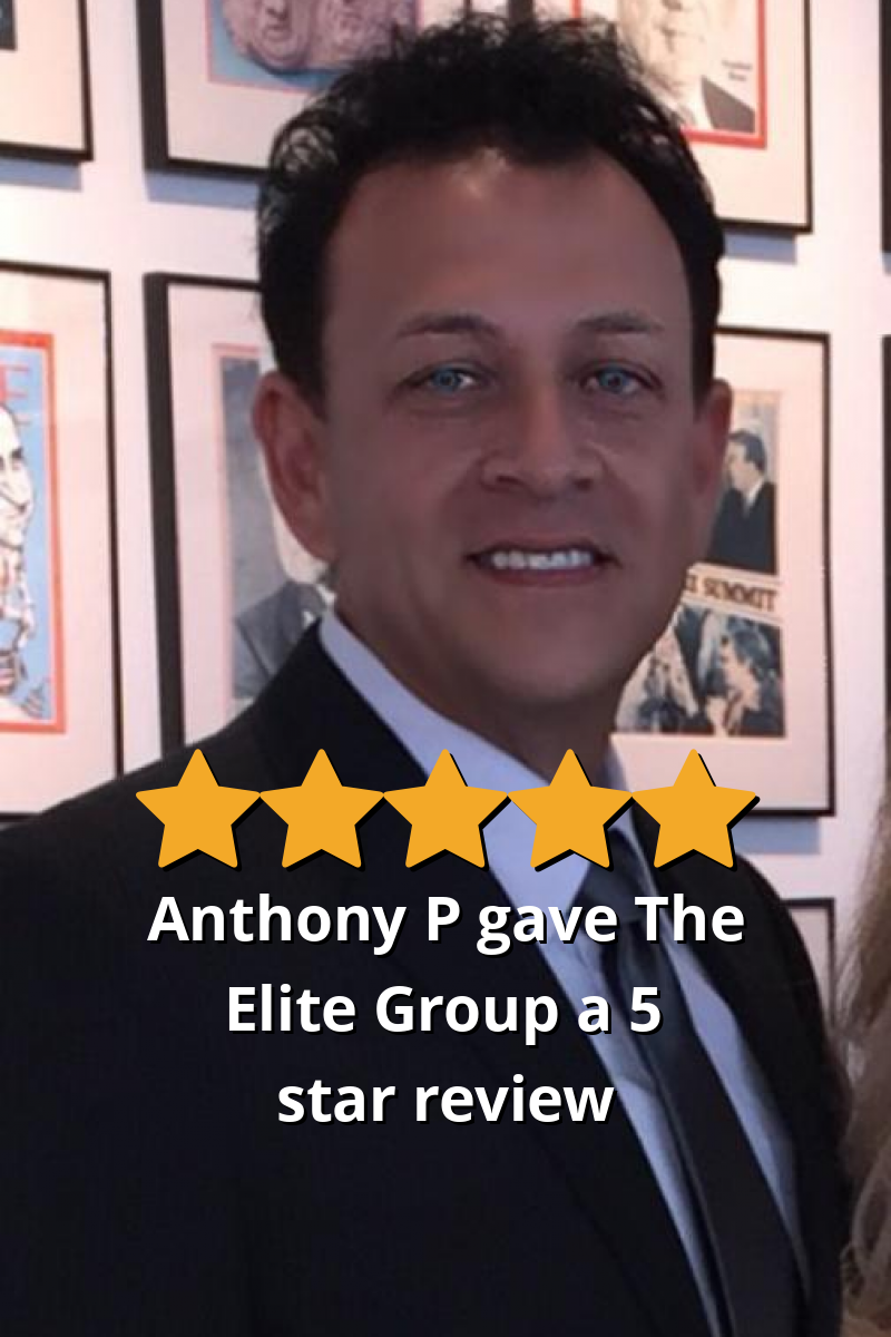 Anthony P gave The Elite Group a 5 star review on SoTellUs