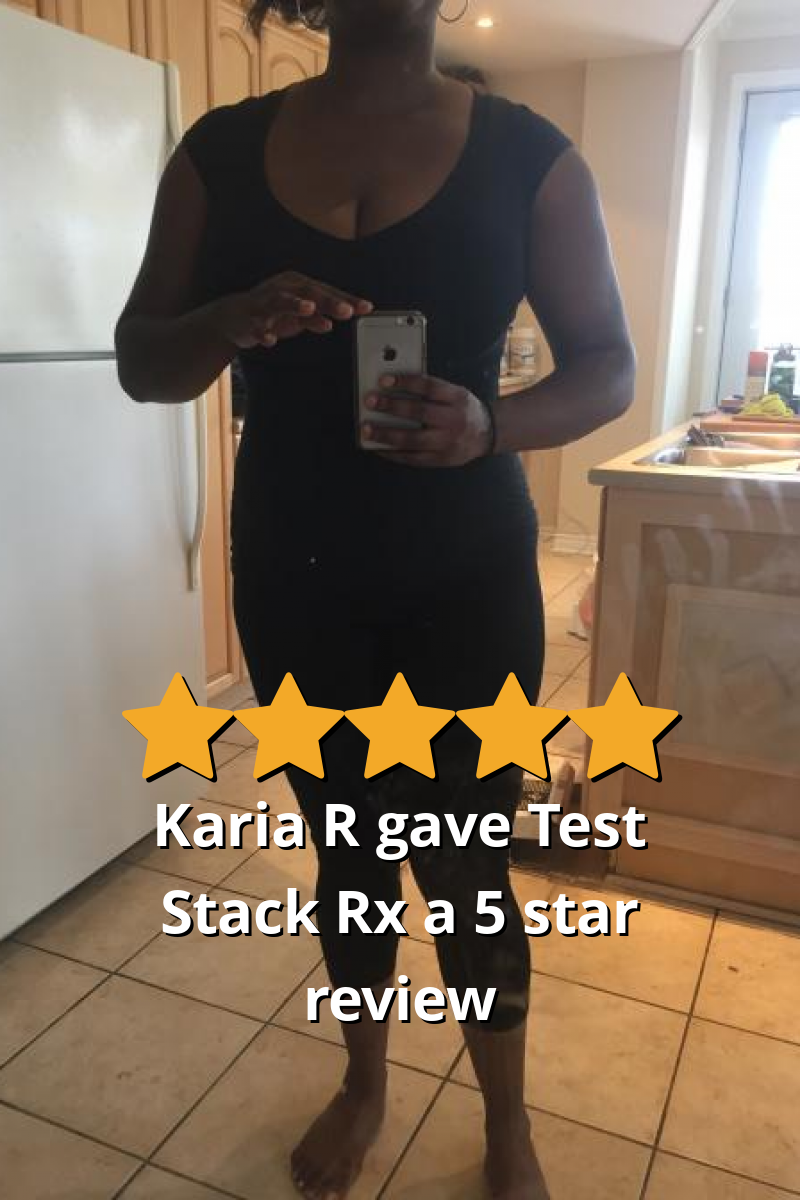 Karia R gave Test Stack Rx a 5 star review on SoTellUs