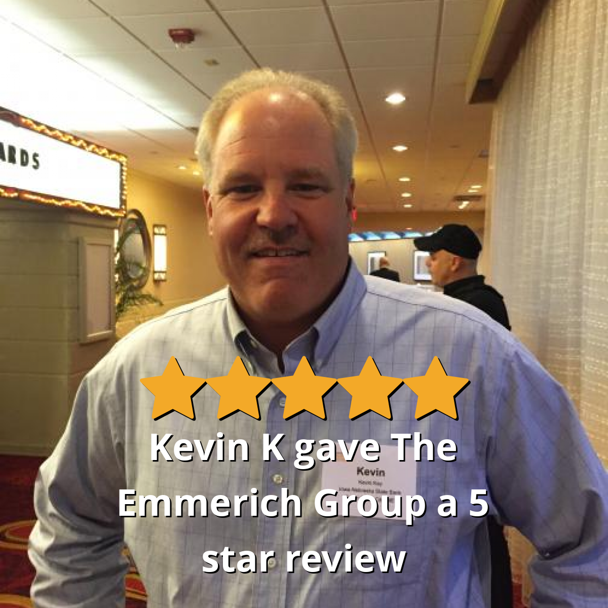 Kevin K gave The Emmerich Group a 5 star review on SoTellUs