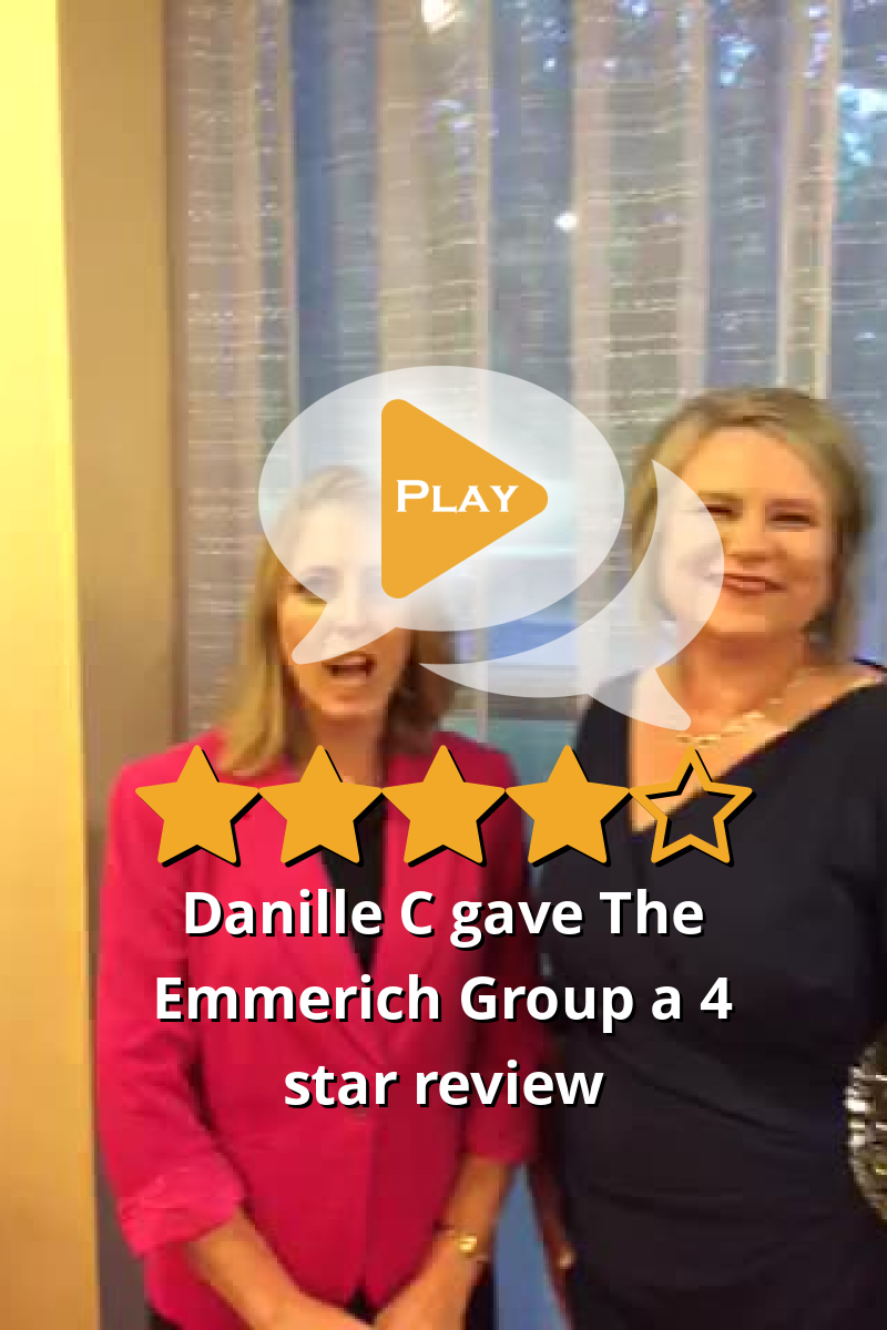 Danille C gave The Emmerich Group a 4 star review on SoTellUs
