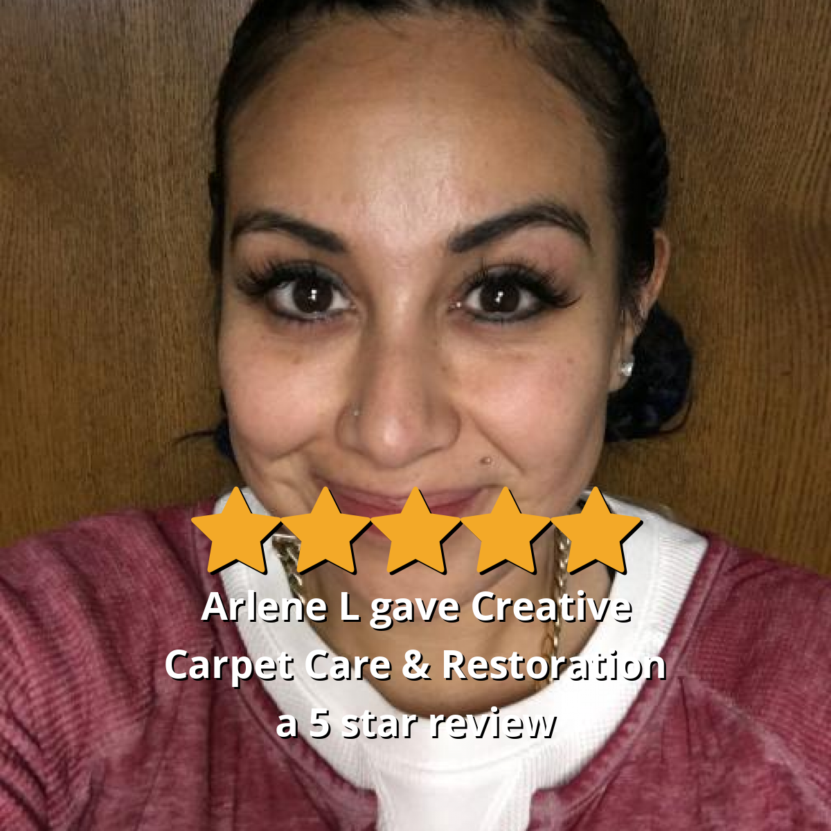 Arlene L gave Creative Carpet Care & Restoration a 5 star review on ...
