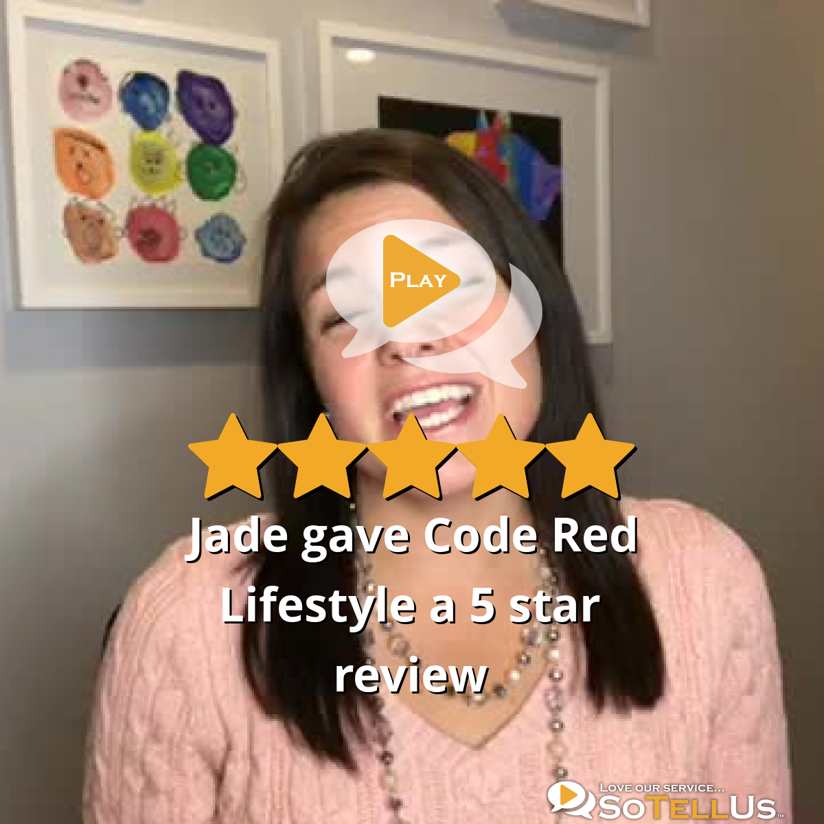 Jade G gave Code Red Lifestyle a 5 star review | SoTellUs