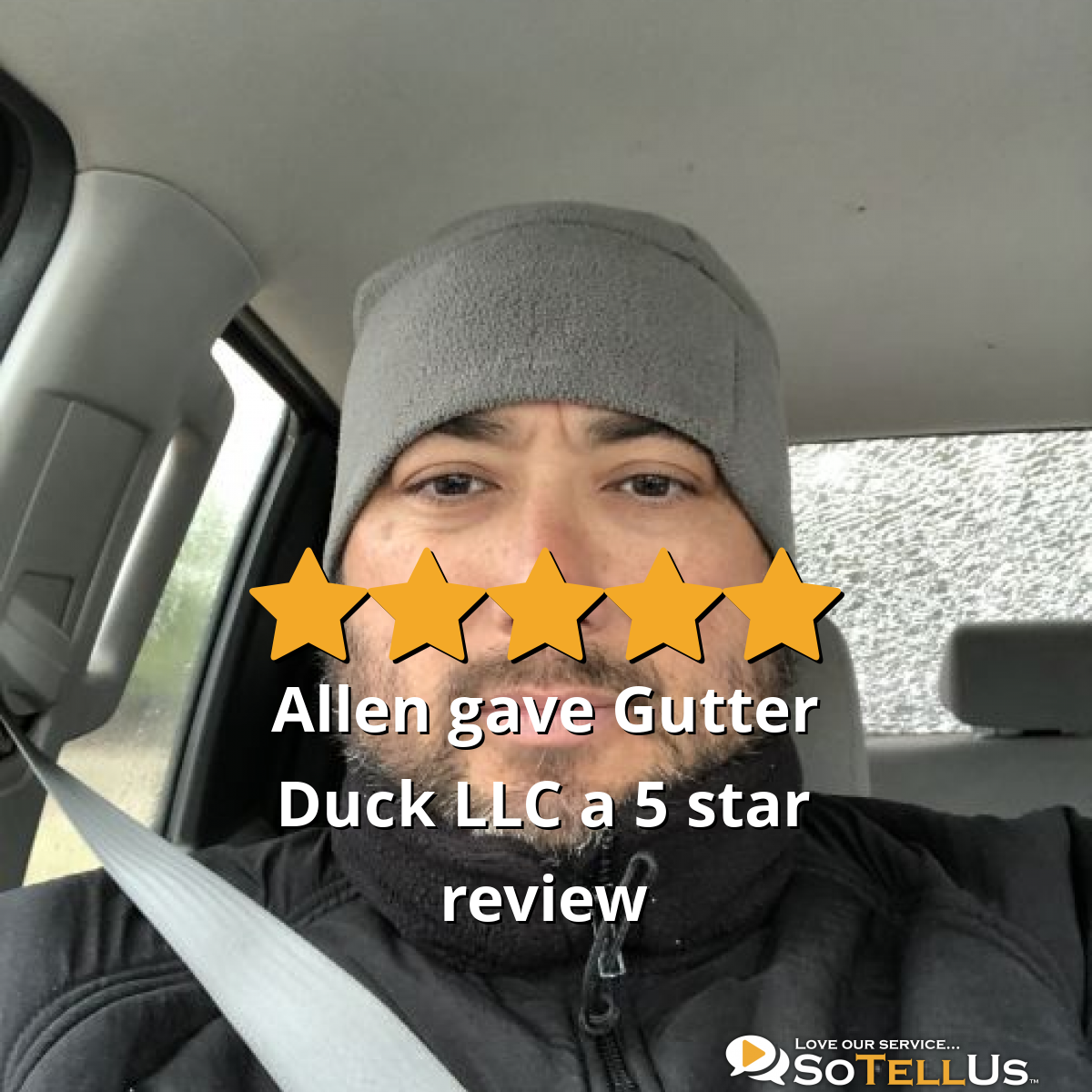 Allen L gave Gutter Duck LLC a 5 star review on SoTellUs