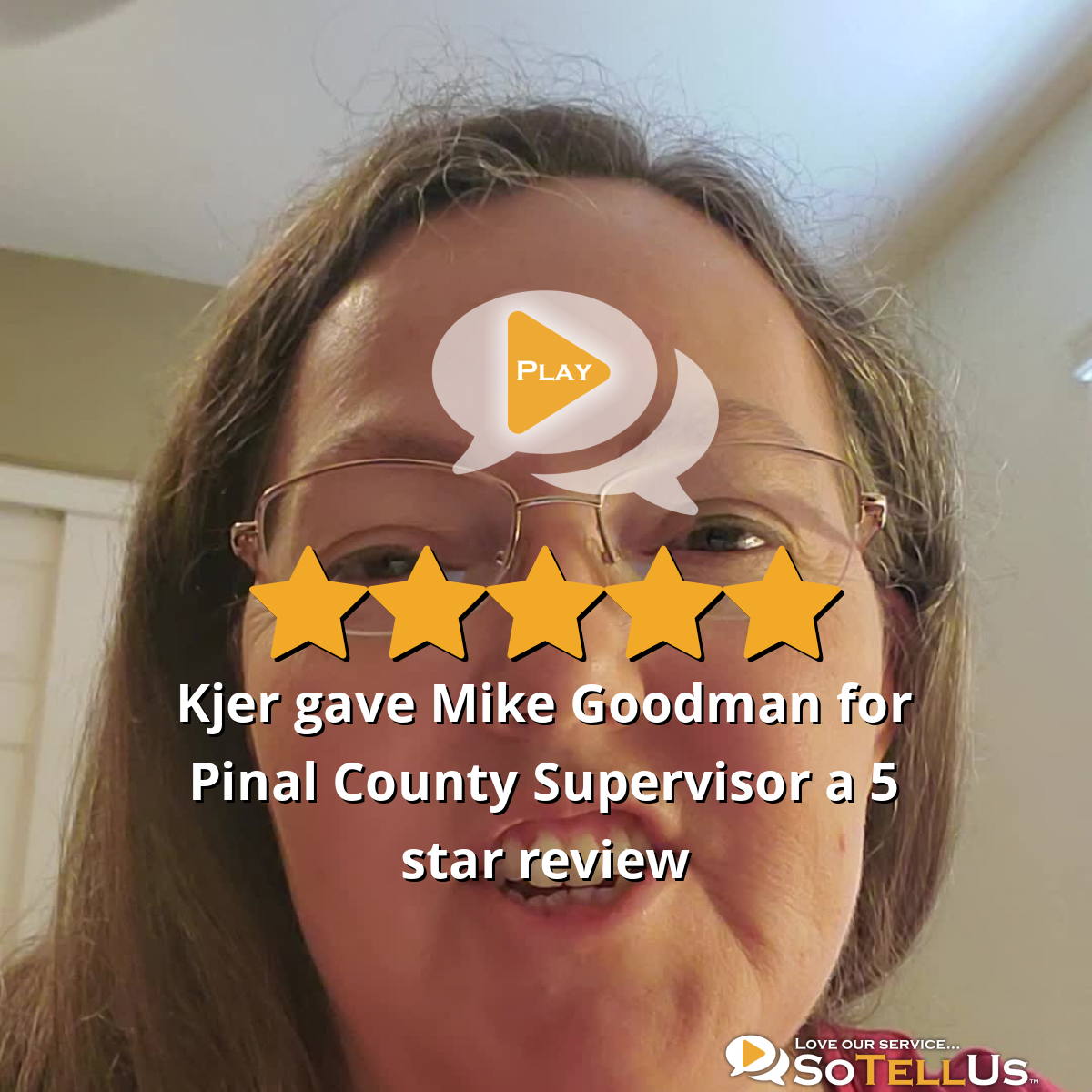 Kjer H gave Mike Goodman for Pinal County Supervisor a 5 star review on ...