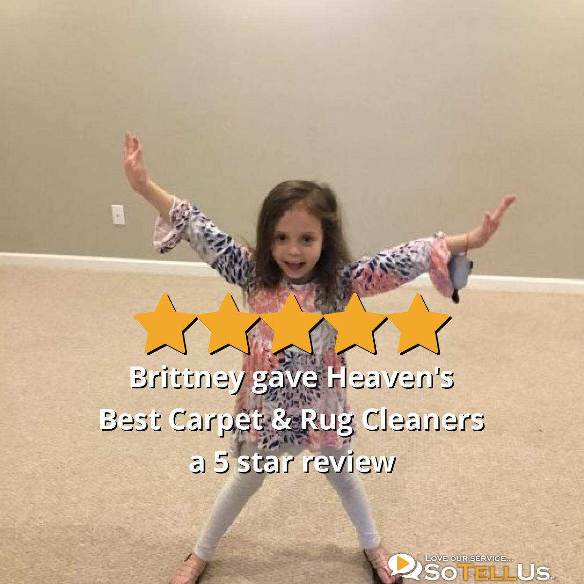 Brittney B gave Heaven's Best Carpet & Rug Cleaners a 5 star review on ...