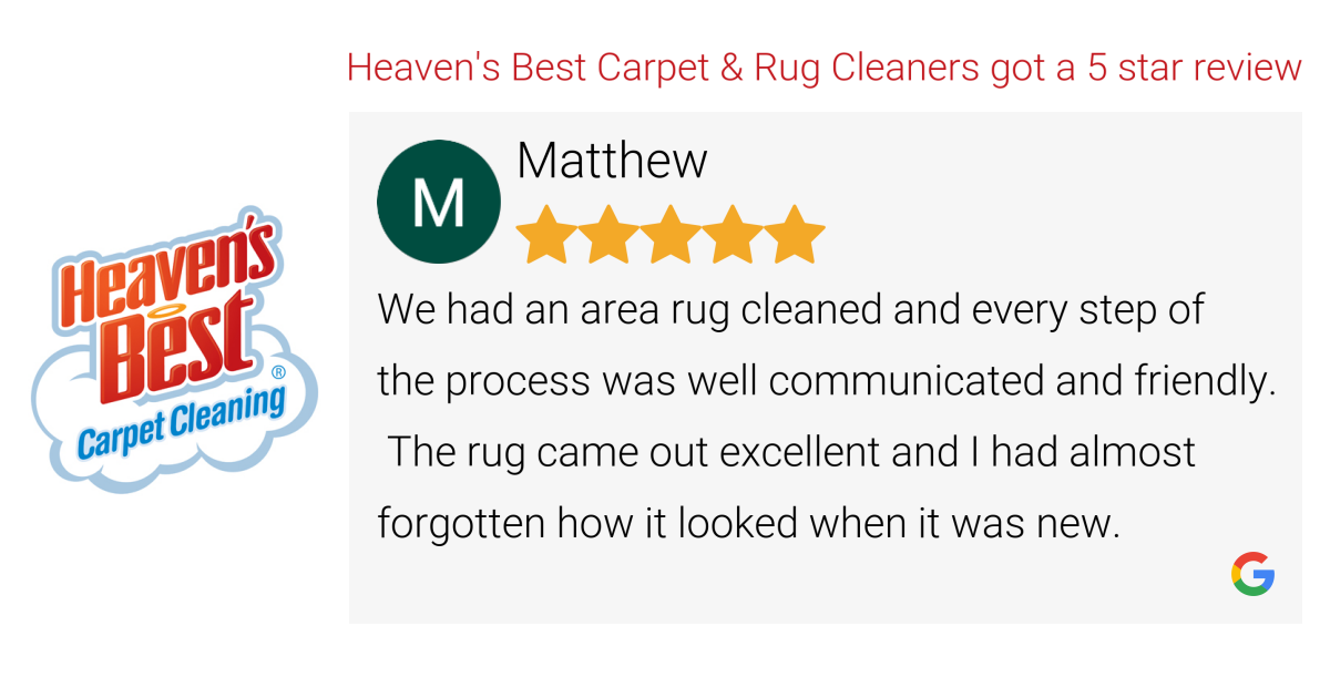 Check out this review for Heaven's Best Carpet & Rug Cleaners