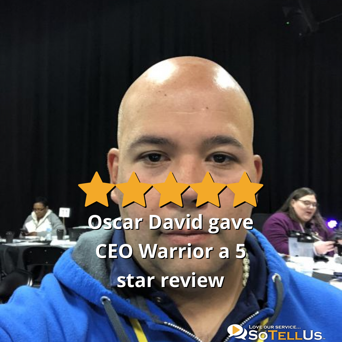 Oscar David L gave CEO Warrior a 5 star review on SoTellUs