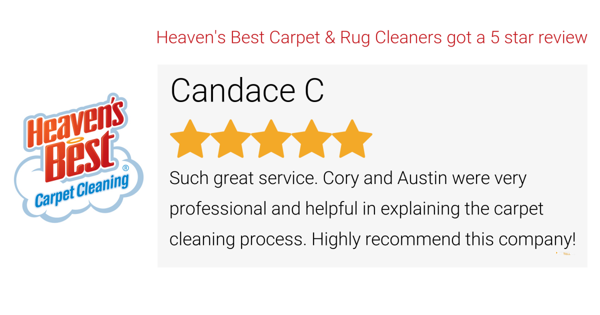 Check out this review for Heaven's Best Carpet & Rug Cleaners