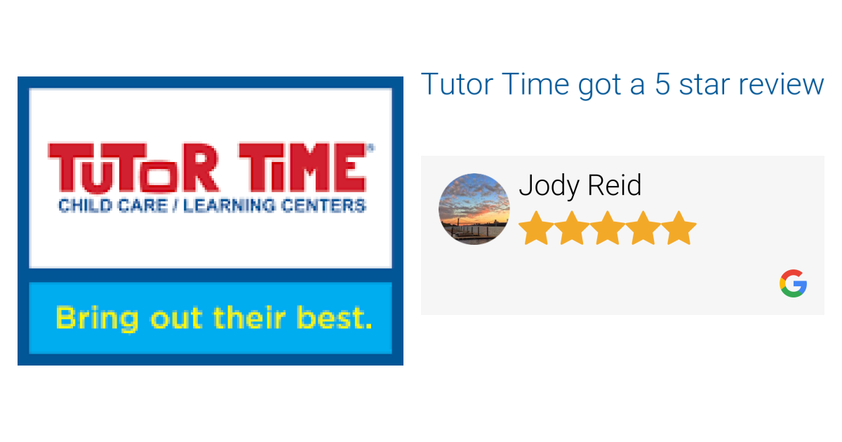 Jody Reid gave Tutor Time a 5 star rating on SoTellUs