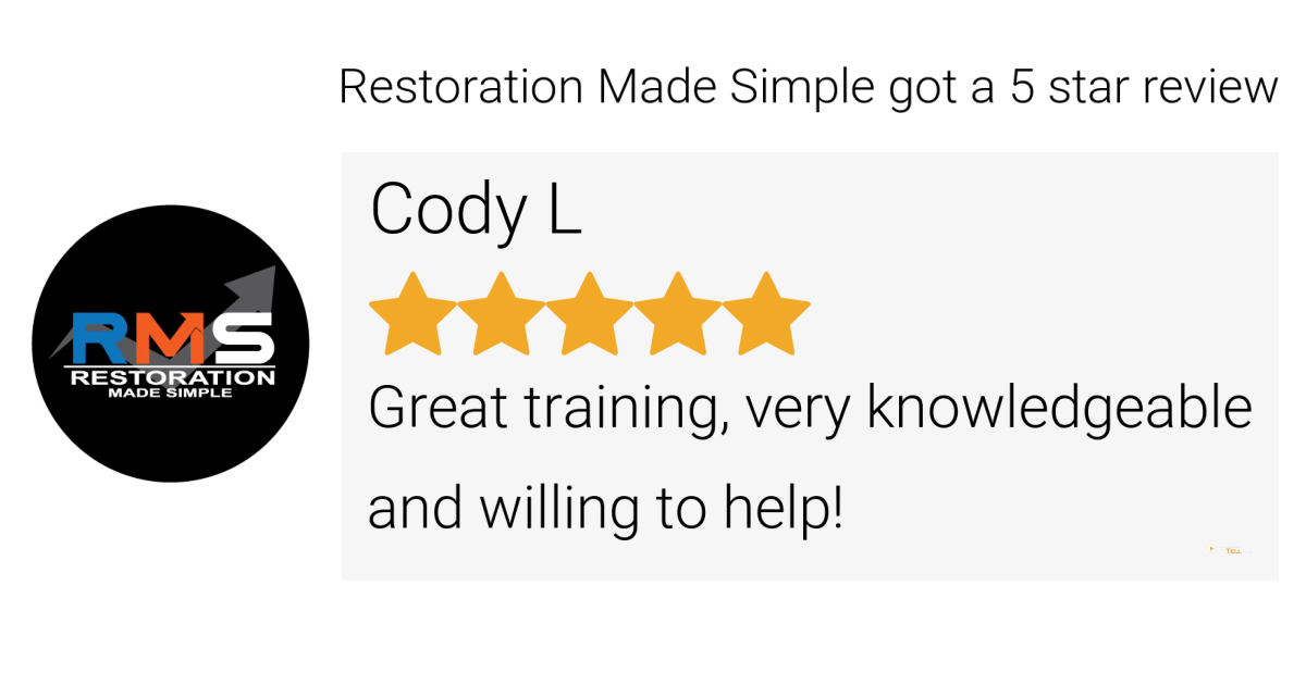 Cody Lewis left a 5-star review