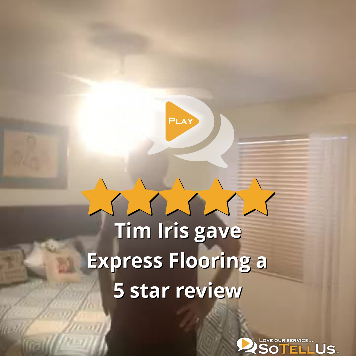 Tim Iris P gave Express Flooring a 5 star review on SoTellUs