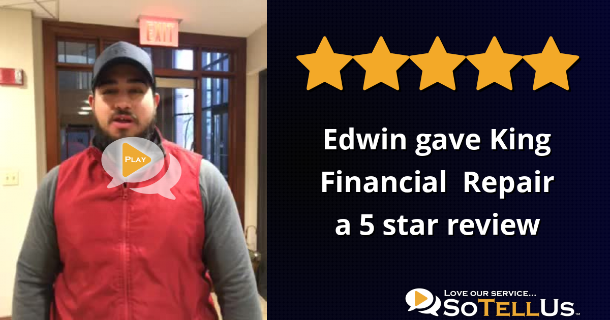 Check out this review for King Financial Repair