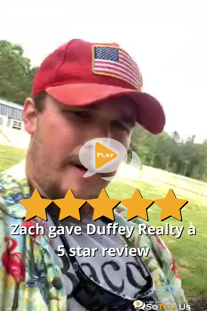 Zach S gave Duffey Realty a 5 star review on SoTellUs