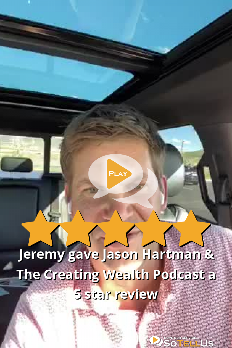 Jeremy C gave Jason Hartman & The Empowered Investor Network a 5 star ...