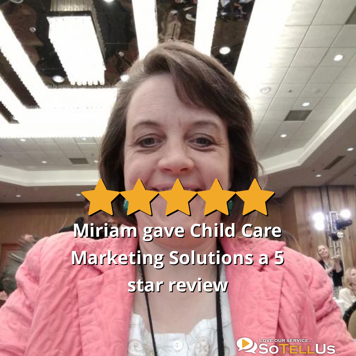 Miriam P gave The Child Care Success Company a 5 star review on SoTellUs