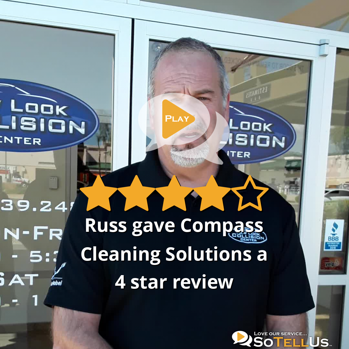 Russ M Gave Compass Cleaning Solutions A 4 Star Review On Sotellus