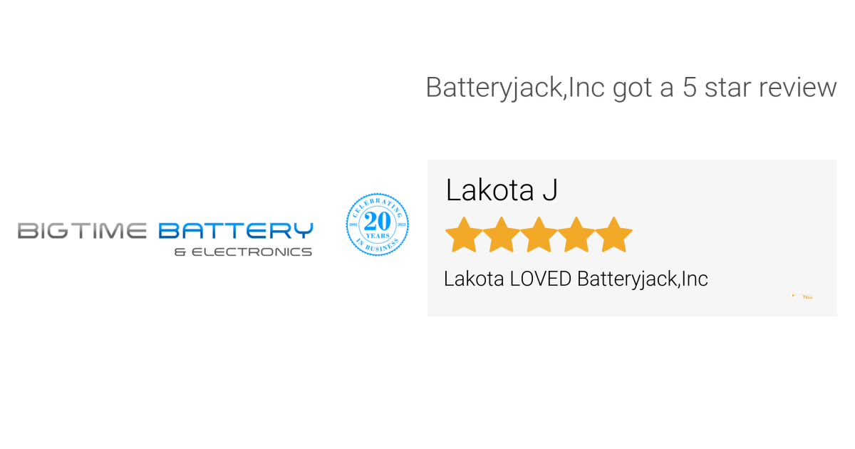 Lakota Jones left a 5-star review