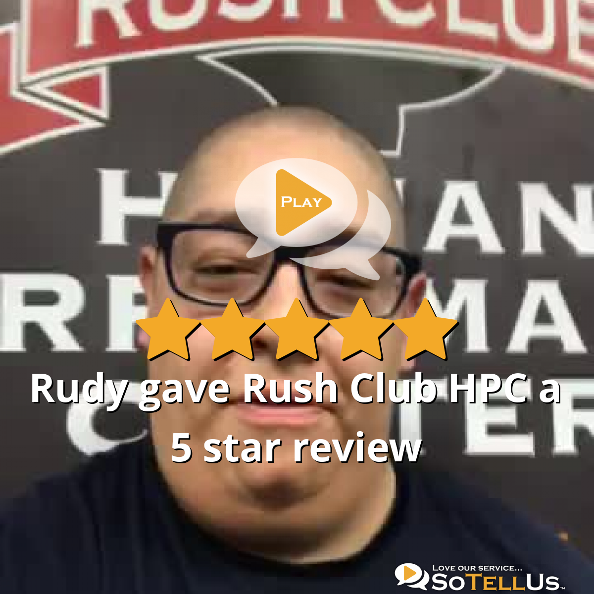 Rudy C gave Rush Club HPC a 5 star review on SoTellUs
